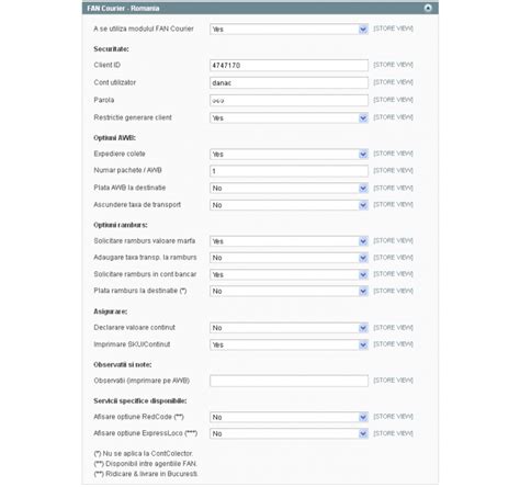 fan courier romania download shipping module magento