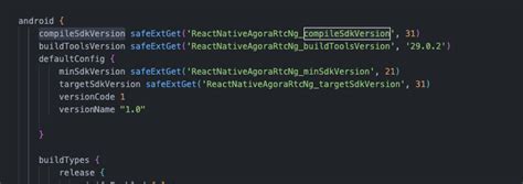 android build failed react native agora verifyreleaseresources · issue