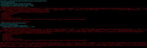 error installing pyahocorasick through pip and setup py · issue 129