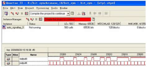 bit synchronization of pcm fm signals at low snr