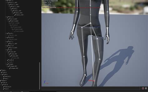 modeling custom modular skeletal mesh in blender need to import as