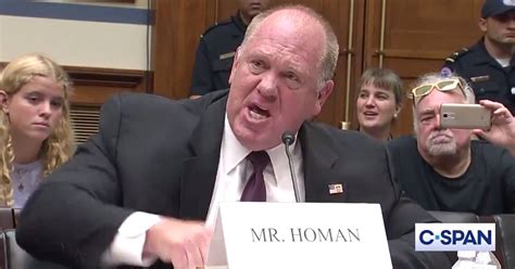 Ex Ice Chief Thought About Beating Congressman During Hearing On