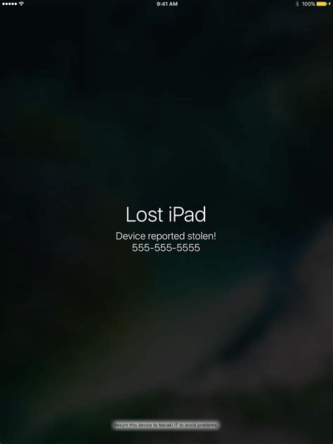 Using Lost Mode To Recover Missing Ios Devices Cisco Meraki Documentation
