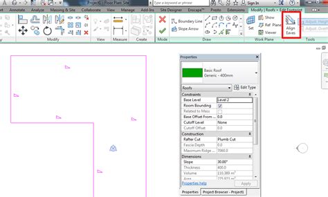 solved roof valley alignment issue autodesk community