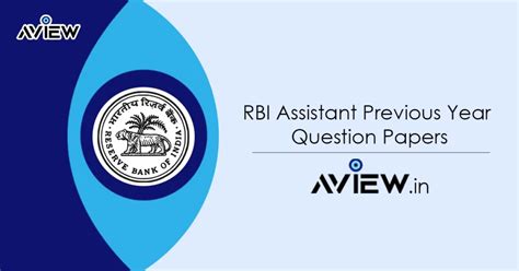 Rbi Assistant Previous Year Question Papers With Solutions