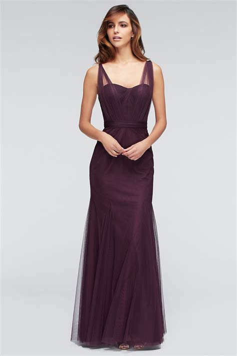 Eggplant Bridesmaid Dresses With Sunflowers