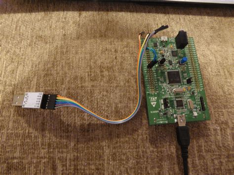 using usart on stm32f4 discovery tecsploit