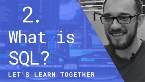 youtube tutorials that actually teach you some sql