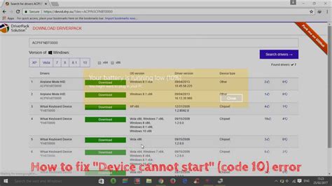 [100 working] how to fix this device cannot start code