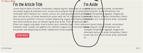css using grid960 text on each other stack overflow
