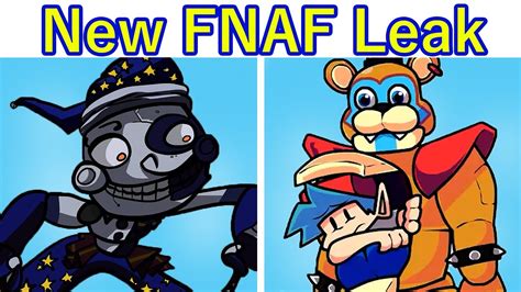New Five Nights At Freddys Security Breach Fnf Mod Song Leaksconcepts