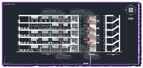 download autocad cad dwg file office building for life insurance