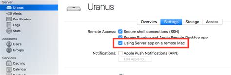server 4 cannot connect to remote server… apple community