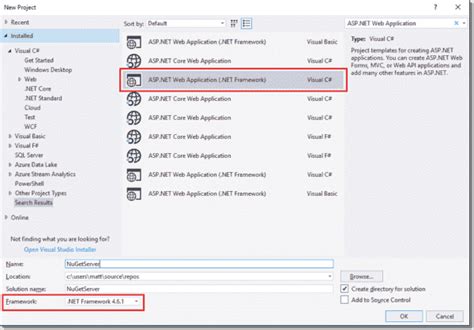 setting up nuget server to host your own nuget feed powershell
