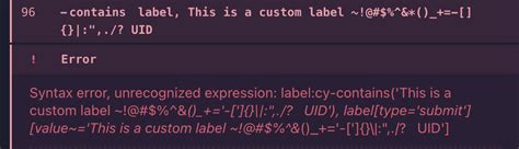 unrecognized expression · issue 24911 · cypress io cypress · github