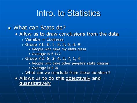 ppt introduction to statistics powerpoint presentation free download