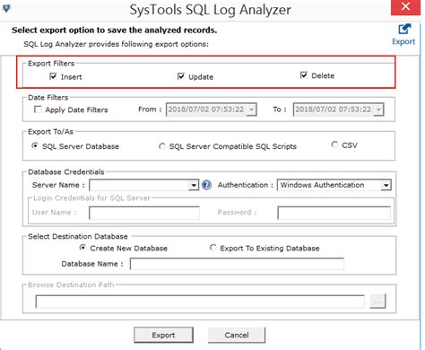 sql log analyzer tool to view database transaction log