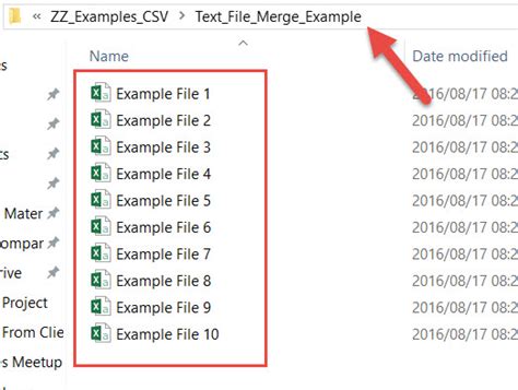 merge multiple csv files into a single file for use in excel
