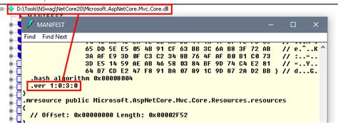 webapi2swagger typeloadexception when using asp core 2 0 features