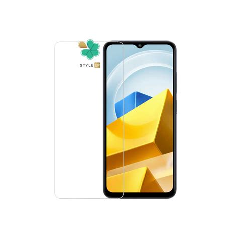 محافظ صفحه گلس گوشی شیائومی Xiaomi Poco M5 استایل آپ