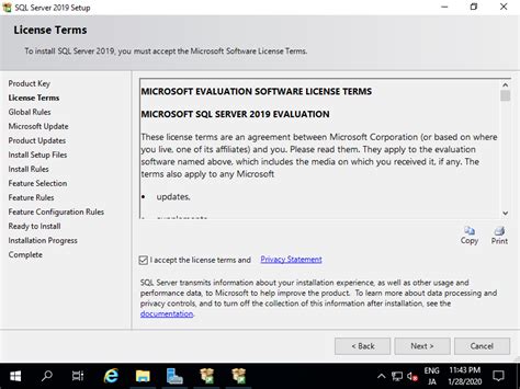 windows server 2019 sql server 2019 install server world