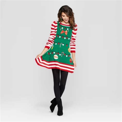 Target Is Selling Ugly Sweater Dresses For The Holidays Teen Vogue