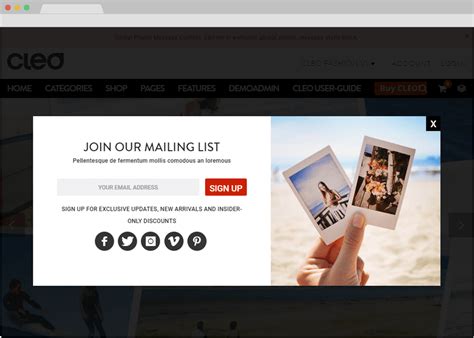 magento responsive newsletter popup newsletter for magento