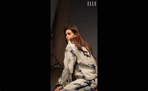 Kriti Sanon Sexy Scene In Kriti Sanon Elle Magazine April 2024 Aznude