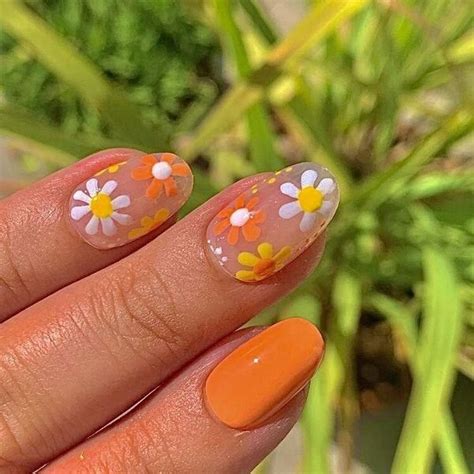 Spring Nail Design Pinterest On We Heart It Nail Designs Fire