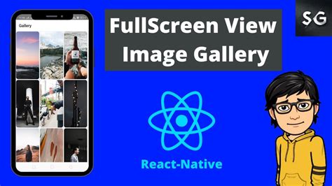 fullscreen view image gallery in react native react native projects