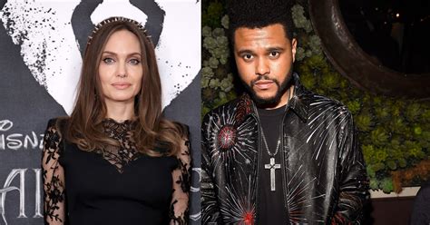 What Angelina Jolie Y The Weekend Son Captados En Su Segunda Cita