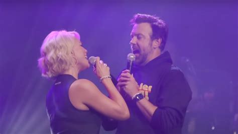 Jason Sudeikis Sings Shallow With Hannah Waddingham