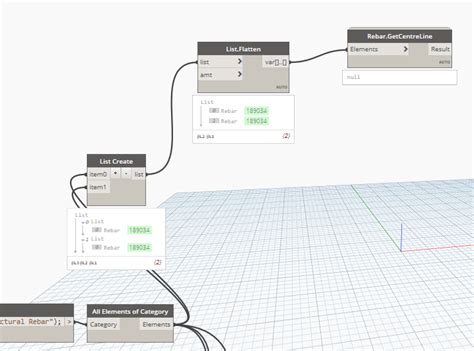 get rebar centerlines revit dynamo