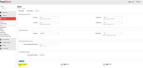 technical tip disable tls protocol version 1 1 on fortinet community