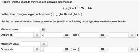 Solved Consider A Function F R2 R2 For Which 4 3
