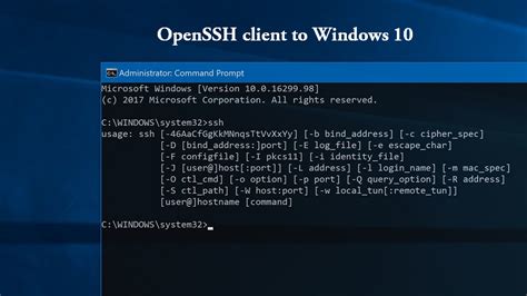 microsoft quietly adding a built in openssh client to windows 10 web