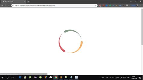 how to add preloader in website using html css and javascript with code