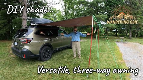 Diy Awning Easy And Versatile Youtube