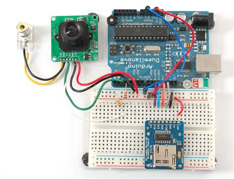arduino usage ttl serial camera adafruit learning system