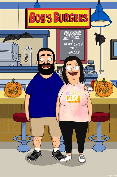 Im A Digital Artist And I Just Made This Bobs Burgers Portrait Fanart