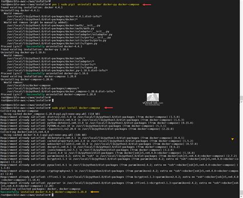 ansible awx installation error cannot have both the docker py and