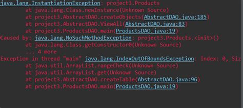 java trying to display all data from database table into