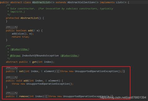 java lang unsupportedoperationexception——collections emptylist 和arrays