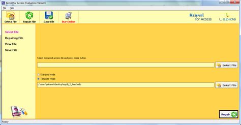 fix access database unrecognized format error