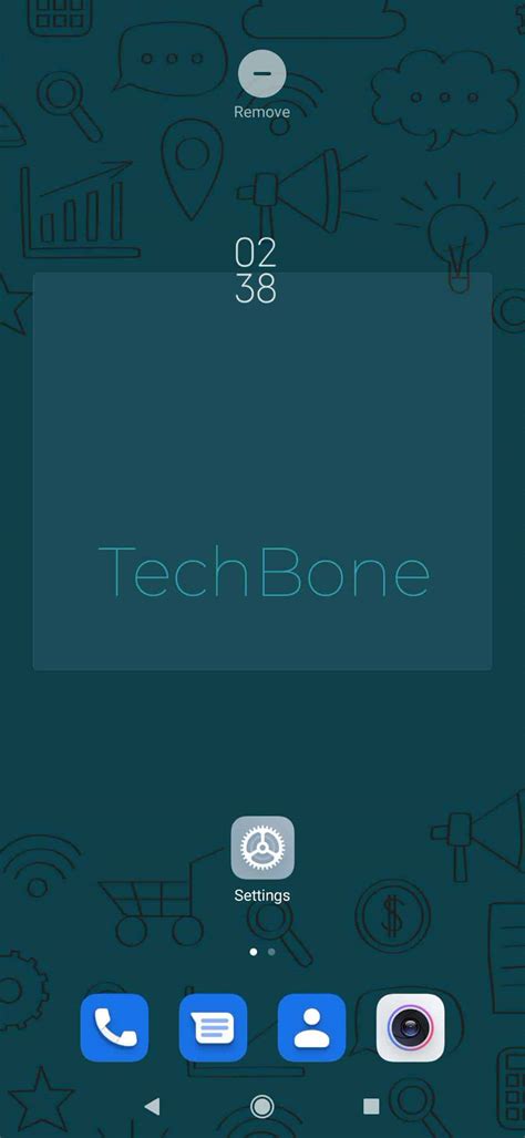 how to add a widget to home screen xiaomi manual techbone