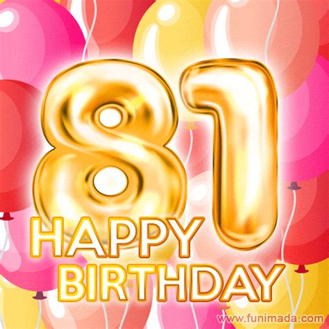 Happy Birthday 81st Birthday
