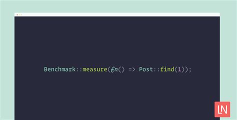 quickly test the performance of your laravel app with the benchmarking