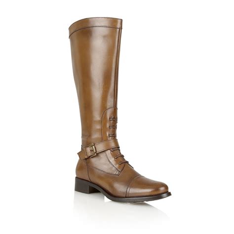 buy ravel ladies palm springs knee high boots online in tan leather