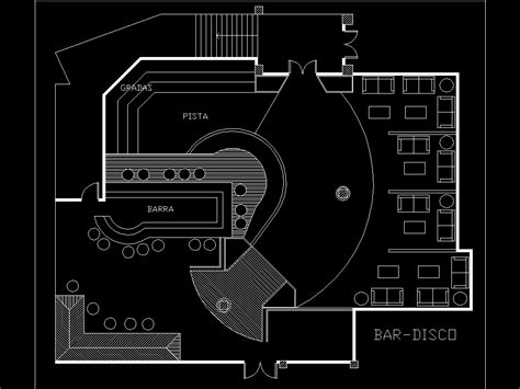 Discoteca Em Autocad Baixar Cad Grátis 28 96 Kb Bibliocad