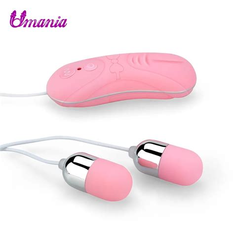 Dual Vibrating Eggs Bullet Vibrator Multi Speed Usb Charging
